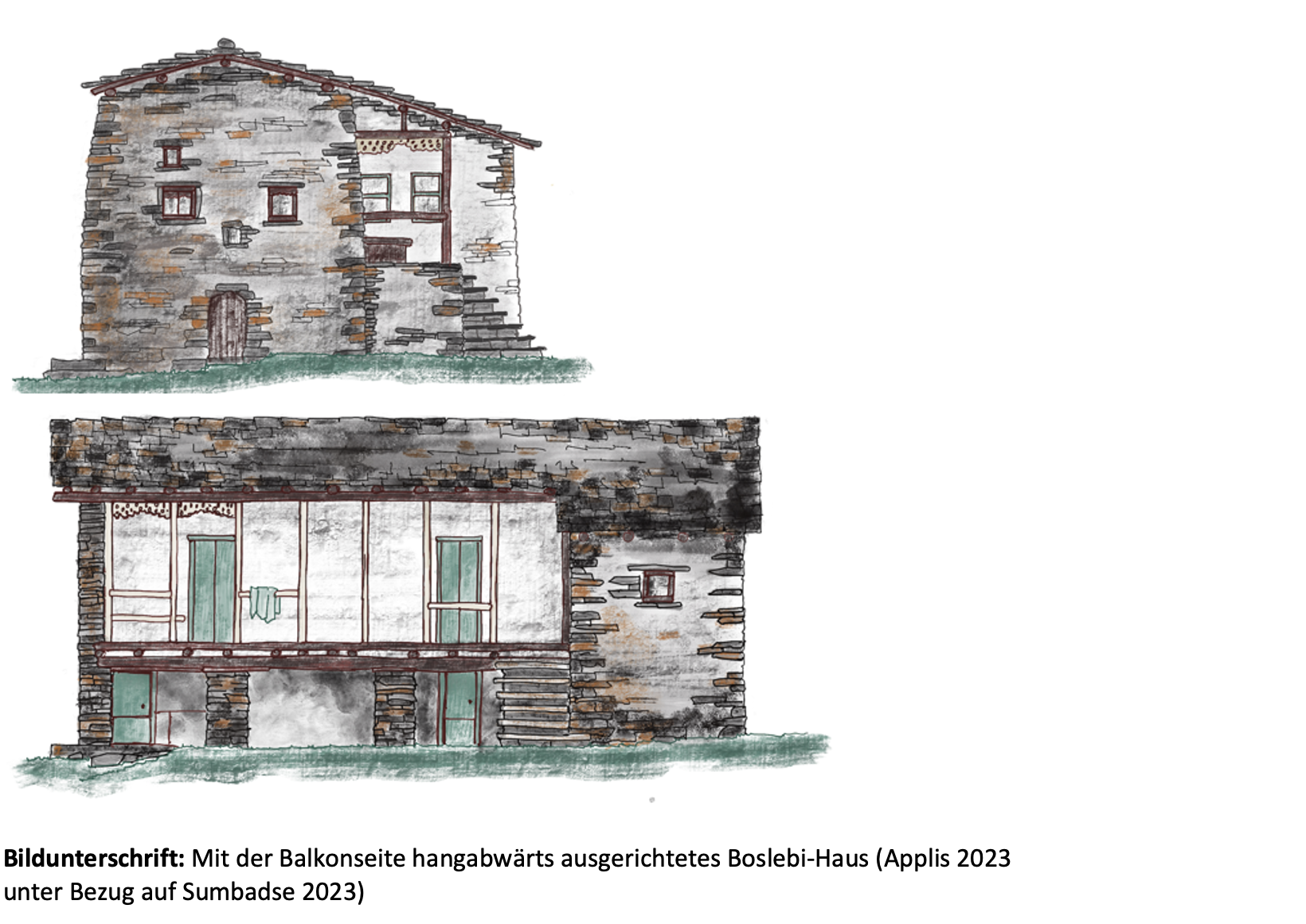 Tusheti | The Architecture of the Mountain Villages – Geographien ...